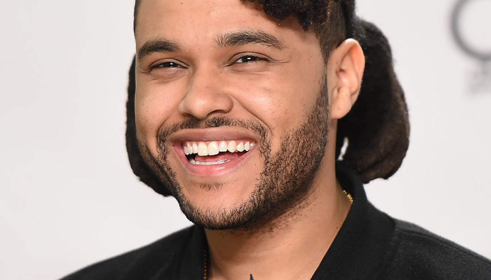 the weeknd smiling